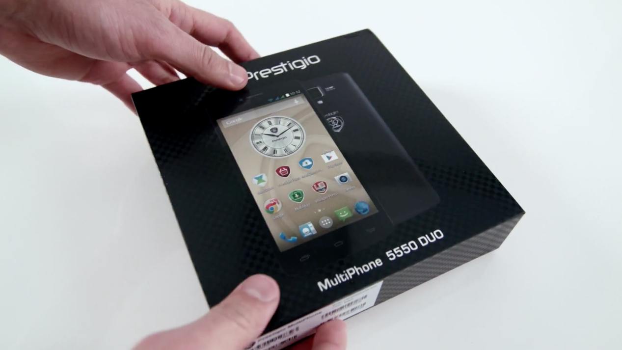 Video - Hands on the Prestigio MultiPhone 5550 DUO | LaptopMedia 日本