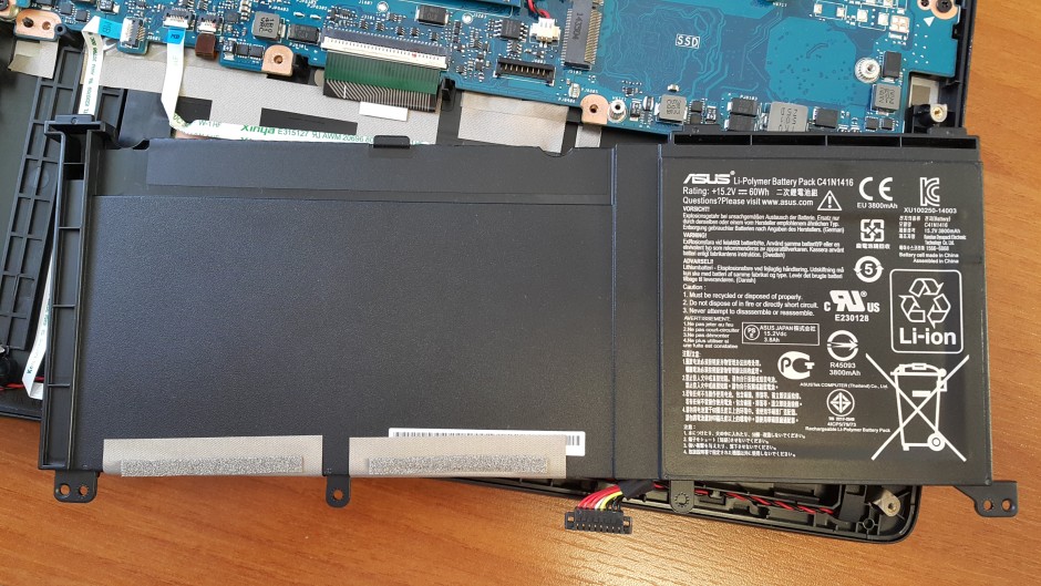 Inside ASUS ROG G501 – disassembly, internal photos and upgrade options ...