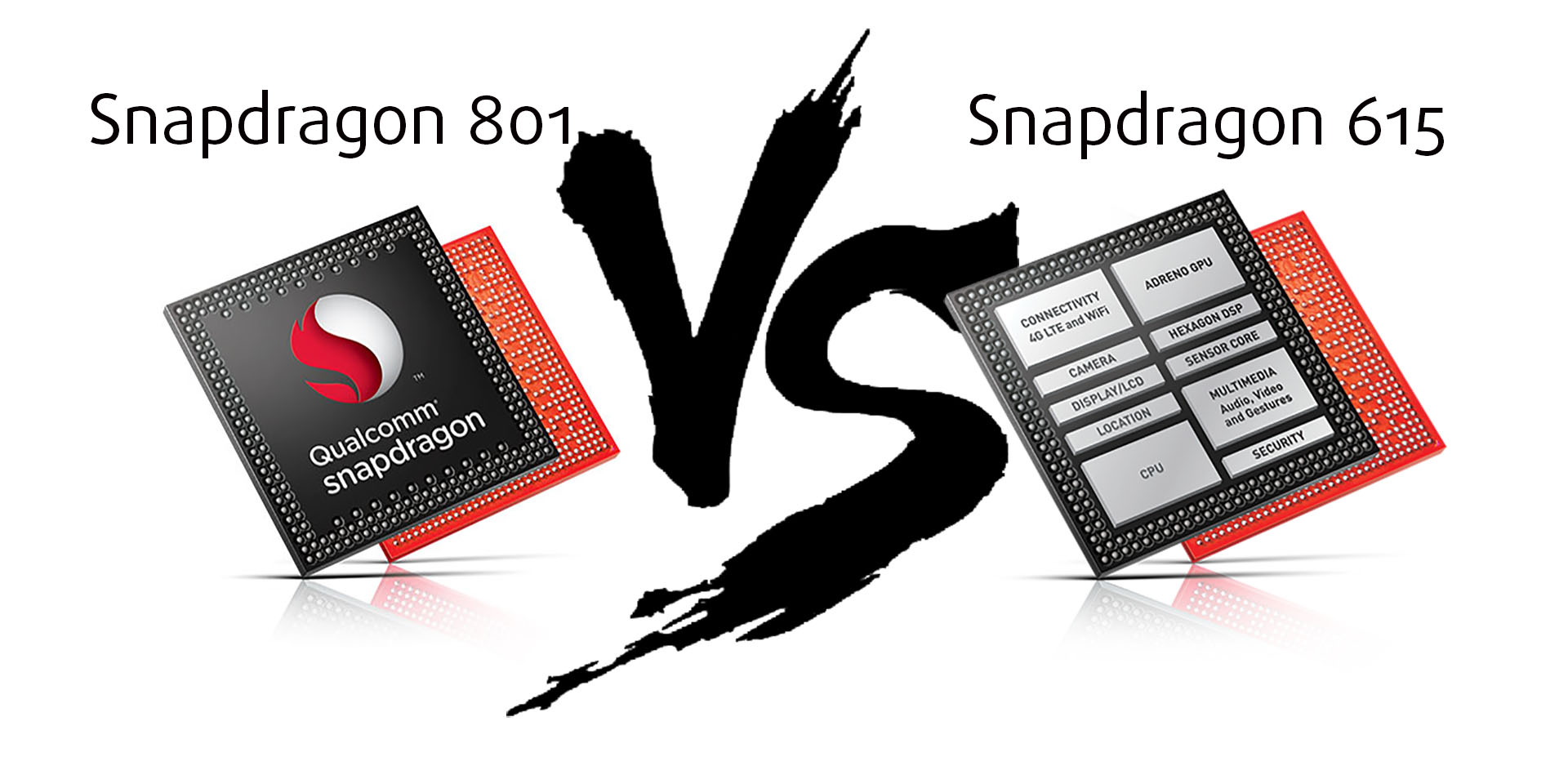 Qualcomm Snapdragon 801 (+Adreno 330) vs Snapdragon 615 (+Adreno 405 ...