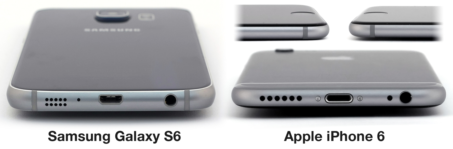 In-depth comparison: Samsung Galaxy S6 vs iPhone 6 | LaptopMedia.com