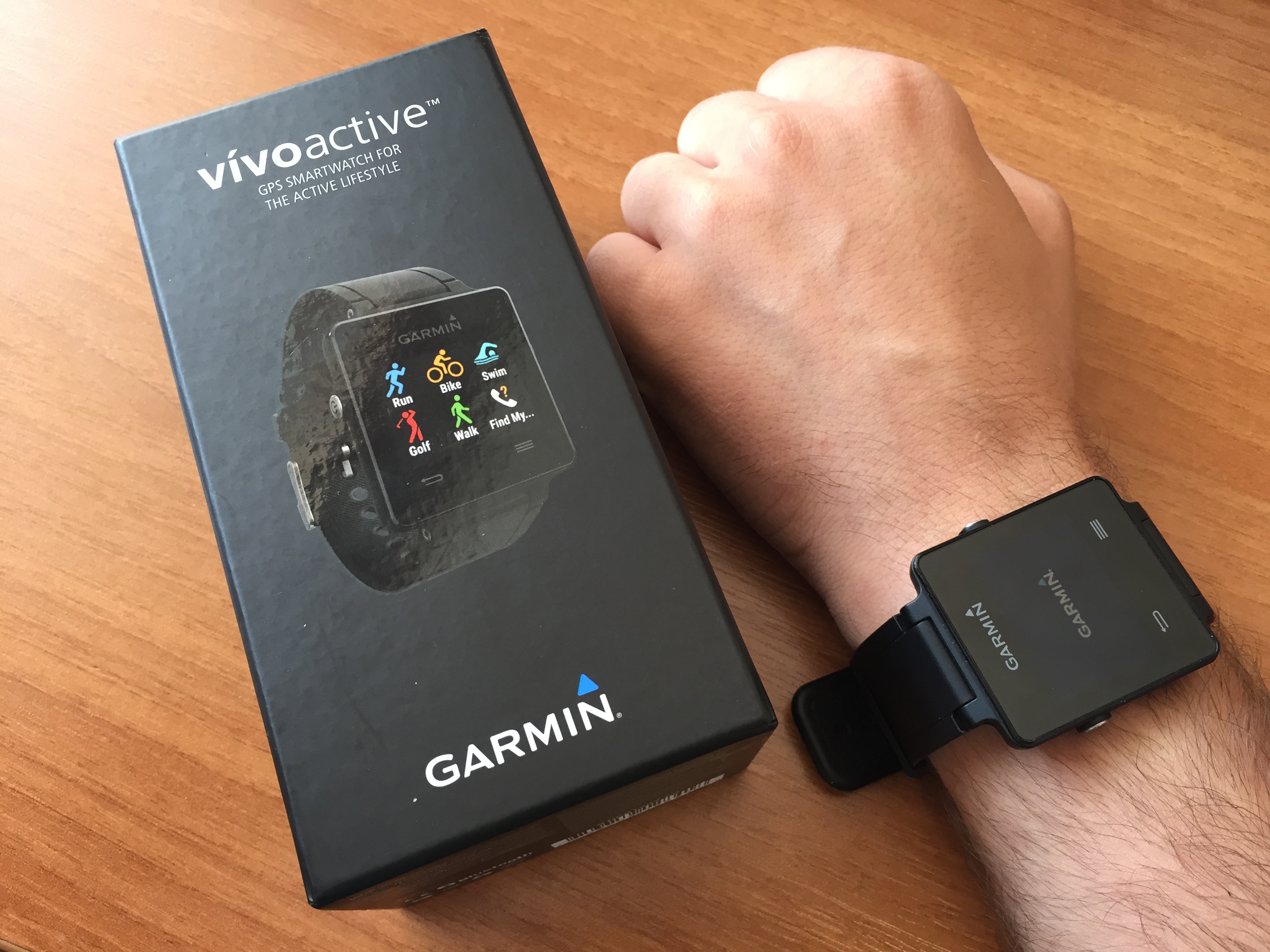 First impressions of the Garmin Vivoactive – a GPS watch for active ...