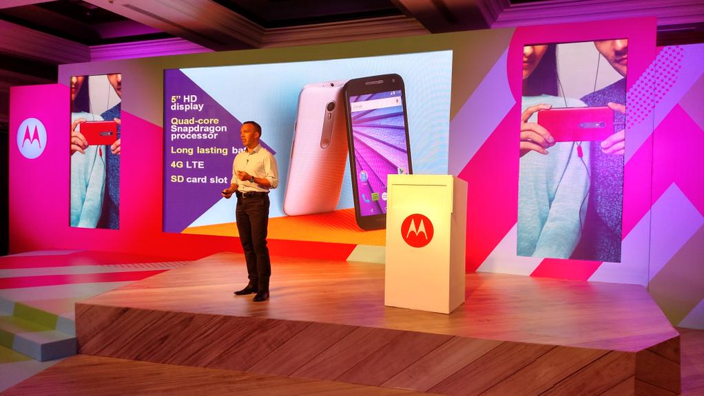 Motorola officially announced Moto G3 (3rd Gen) in India. IPx7 water ...