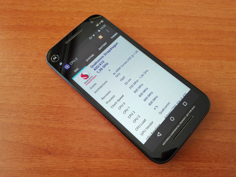 Motorola Moto G3 (3rd Gen) detailed specs sheet - No FHD screen this ...