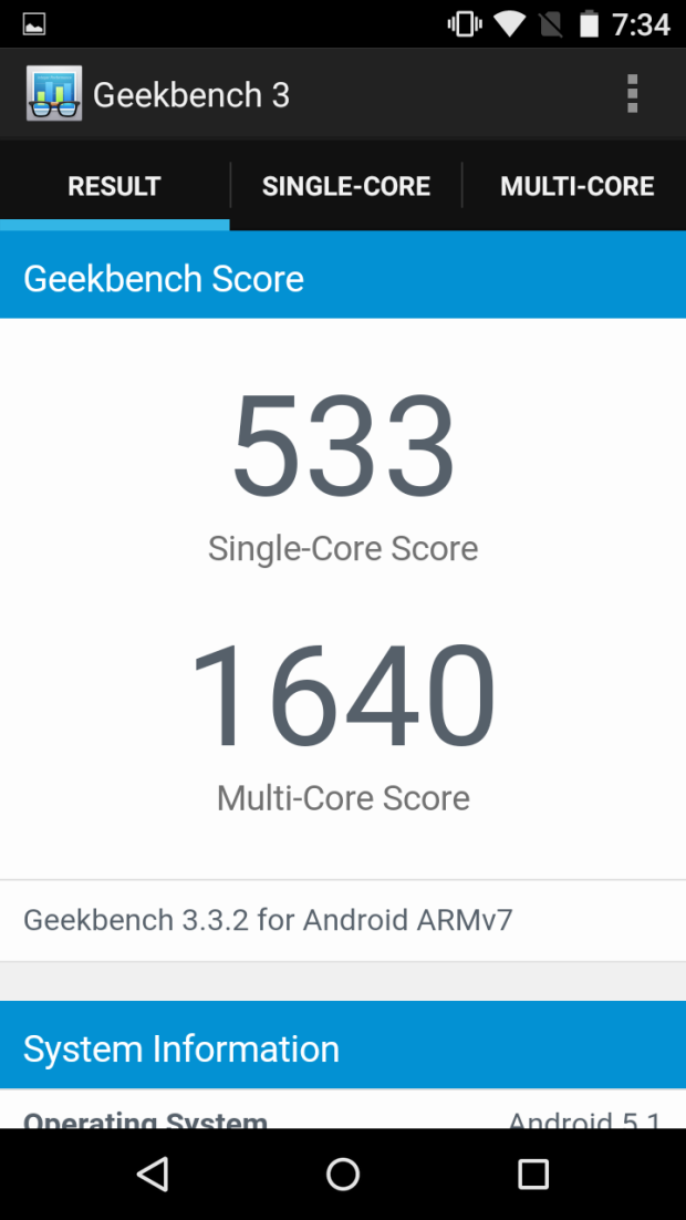 Motorola Moto G3 (3rd Gen) vs Moto G2 CPU benchmarks - Geekbench 3 ...