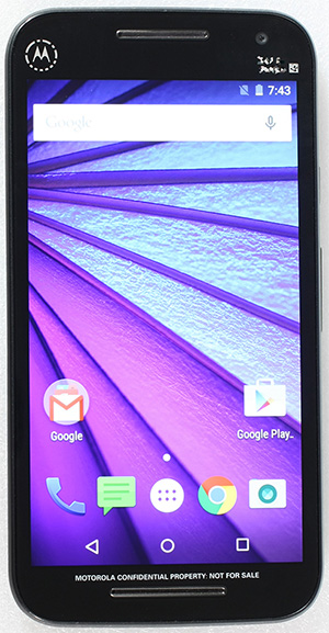 Motorola Moto G3 (3rd Gen) detailed specs sheet - No FHD screen this ...