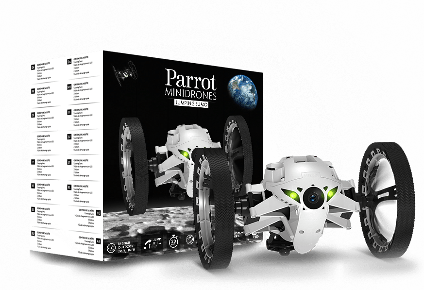 Meet Parrot Jumping Sumo - the definition of a pet robot | LaptopMedia UK