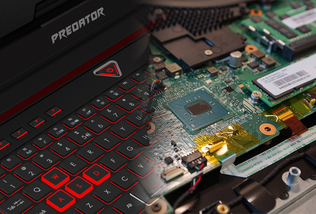 Inside Acer Predator 15 – disassembly, internal photos and upgrade ...