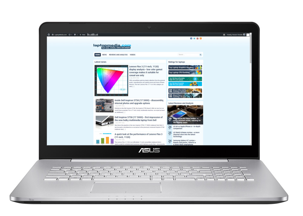 ASUS N752VX review - it's just a future-proof N751 with overall better ...