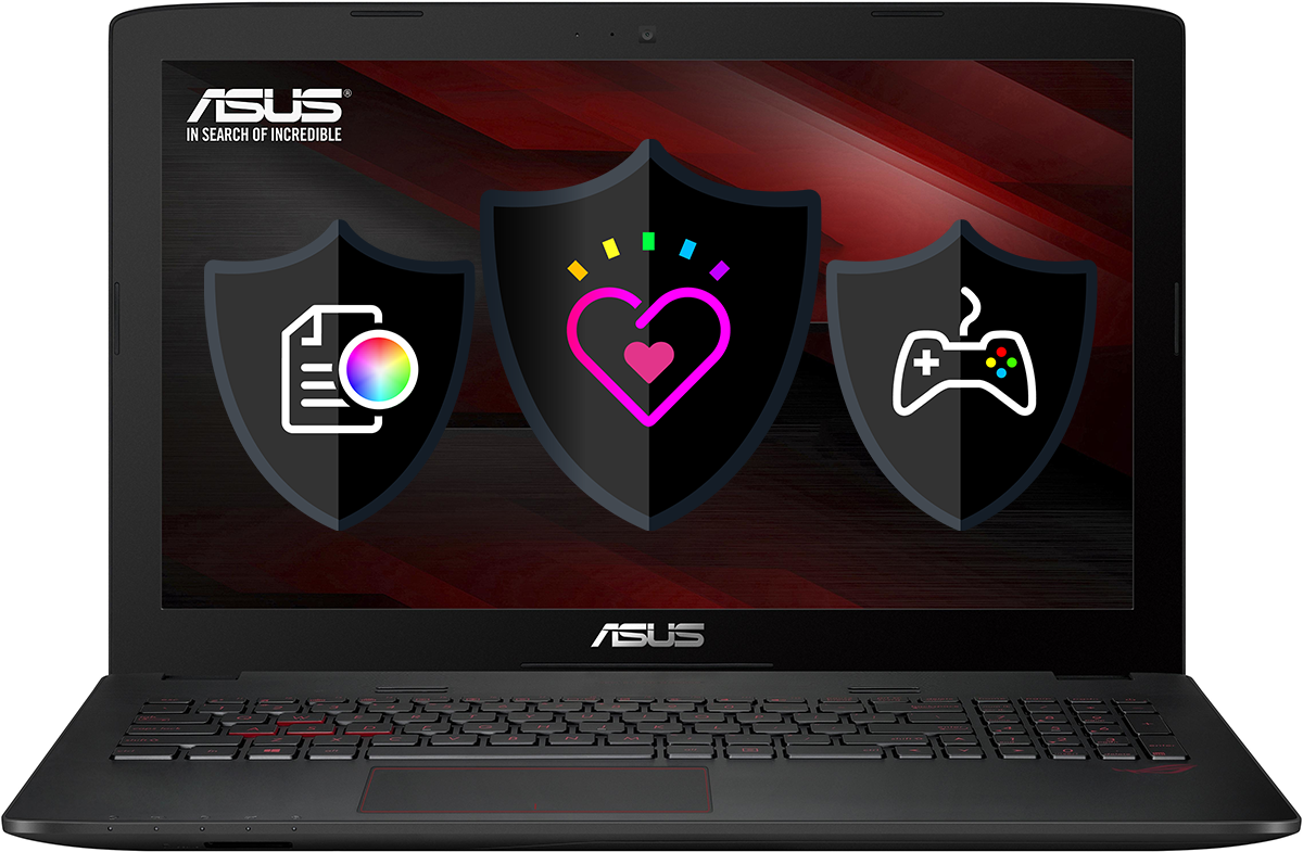 ASUS ROG GL552VW display profiles – Quality and Health impact results ...