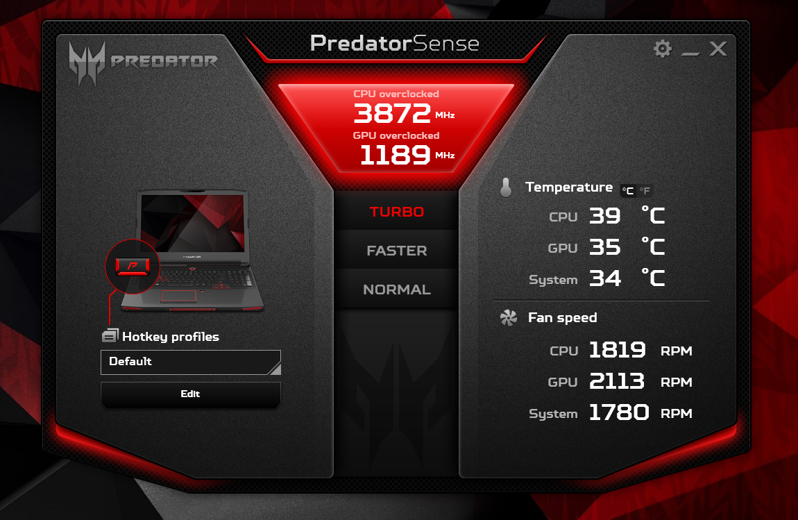 How Acer Predator 17X's overclocking turbo mode works and does it ...