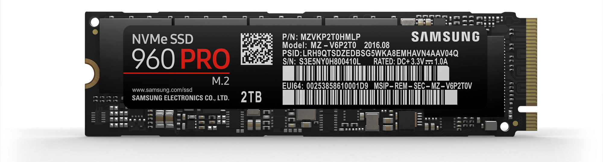 Samsung unveils the 960 PRO and 960 EVO M.2 NVMe sticks featuring the ...