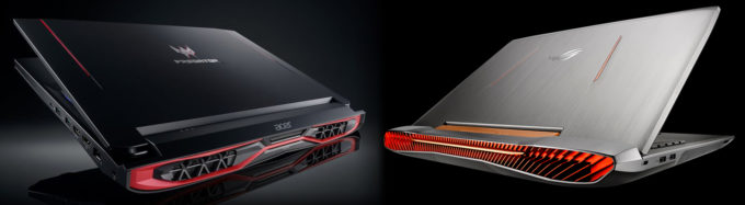 GeForce GTX 1070 battle: Acer Predator 17 (G9-793) vs ASUS ROG G752 ...