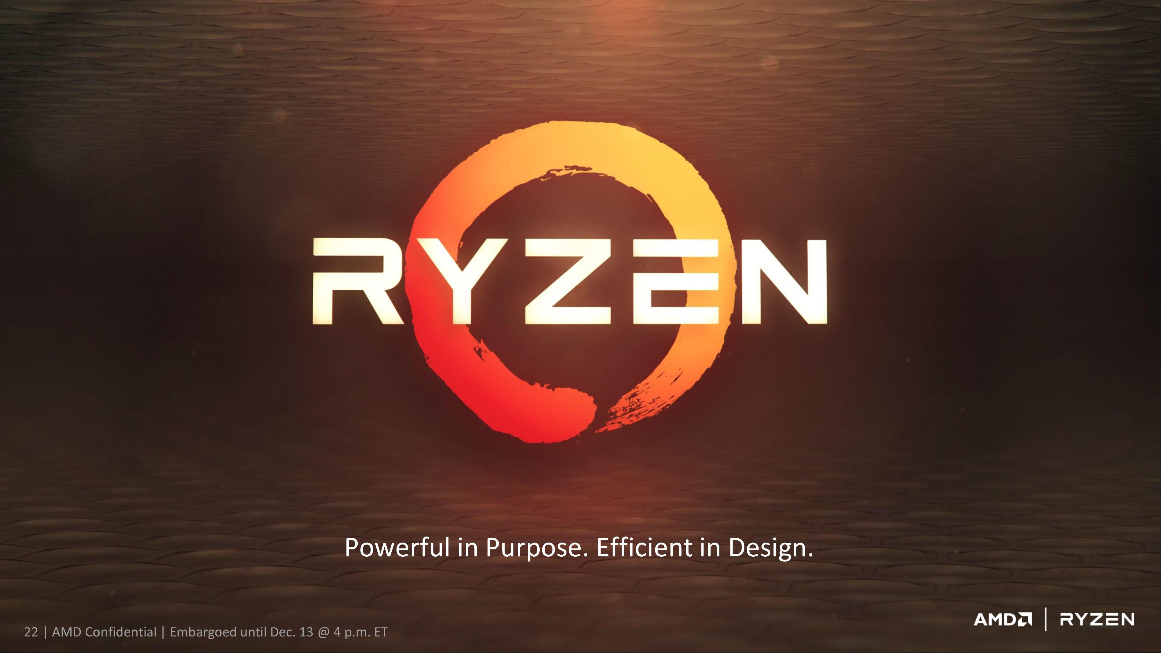 8-core, 16-thread, 95W TDP, 3.4 GHz base clock - AMD's first Ryzen CPU ...