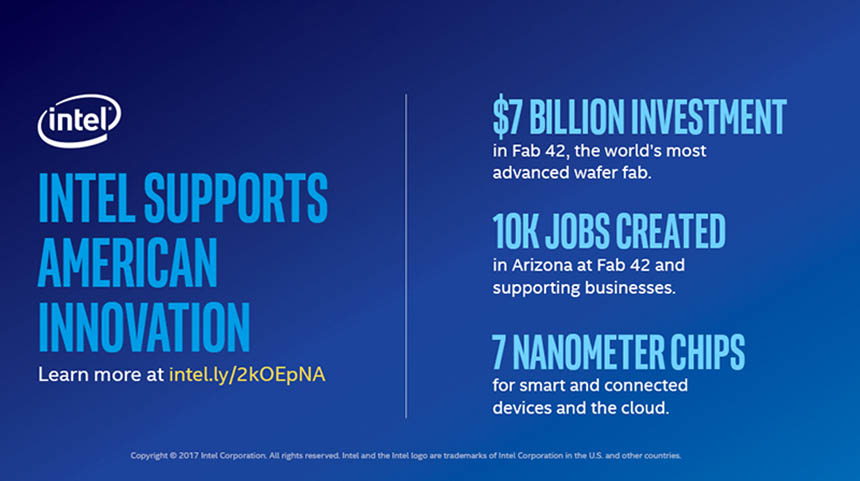 Intel invests $7 billion to complete the Fab 42 factory where it will ...