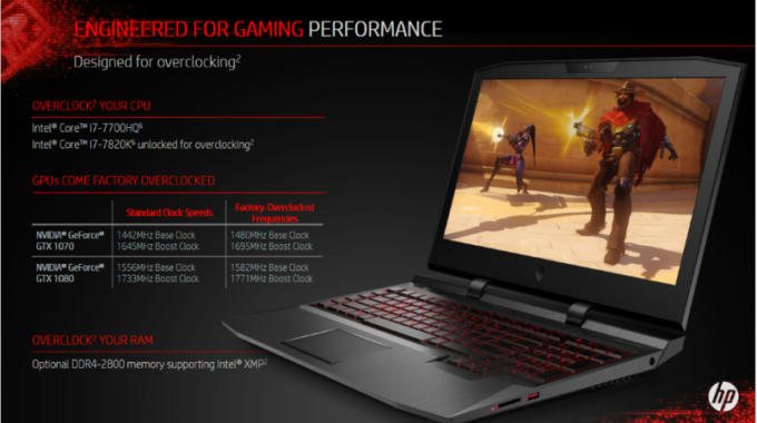 Hp Introduces The Omen X A High End Gaming Notebook Designed For Overclocking And Upgrading