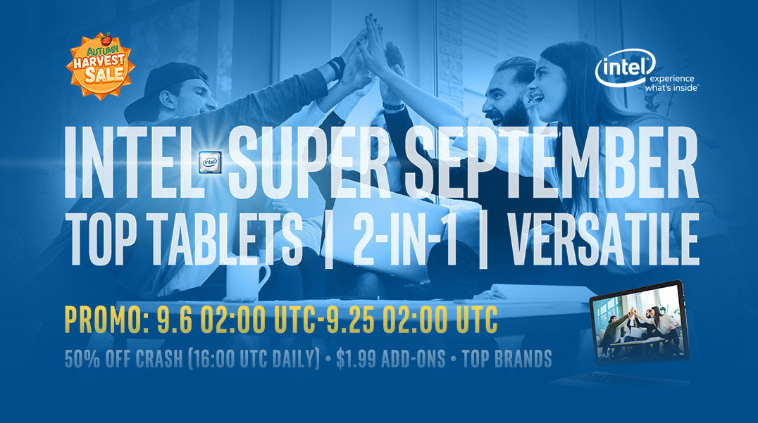 Special prices on Intel tablets and notebooks at Gearbest (+ Autumn ...