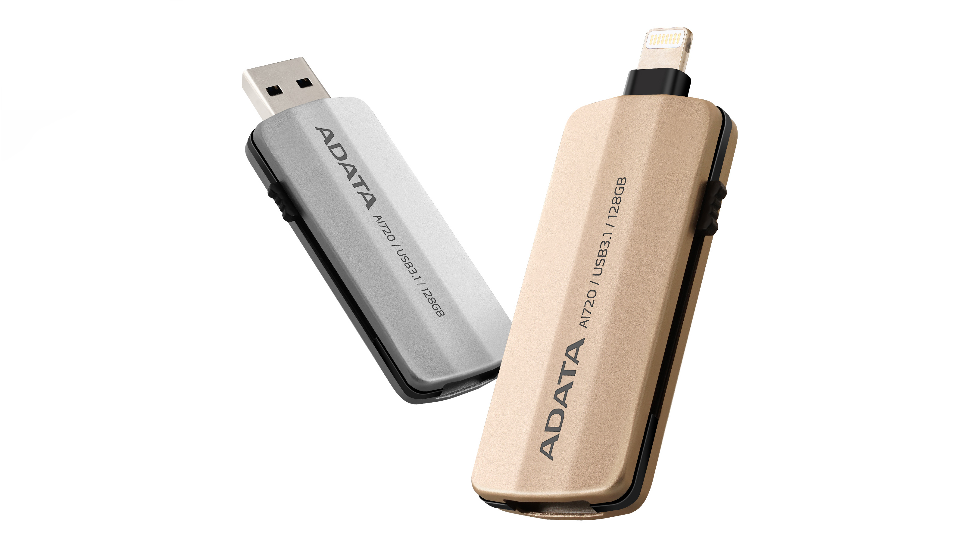 ADATA reveals i-Memory AI720 - OTG USB flash drive for iOS devices ...