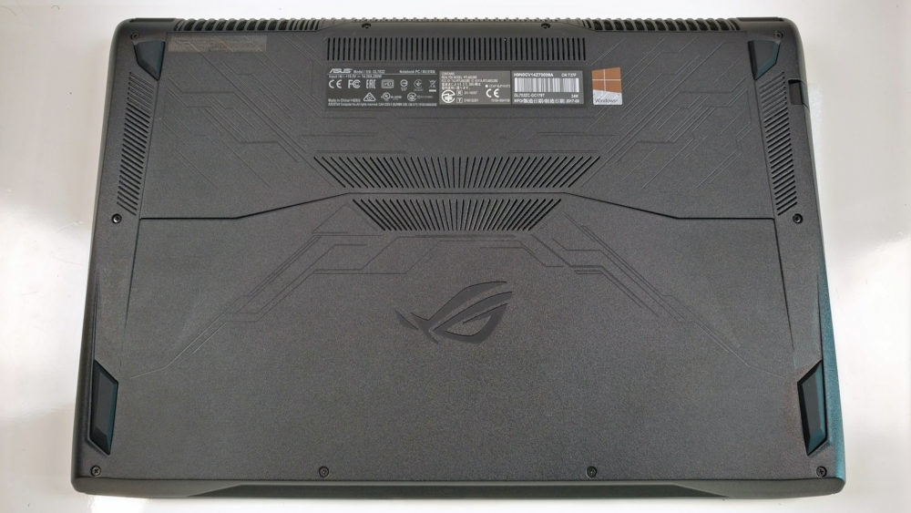 ASUS ROG Strix GL702ZC (AMD Ryzen 7 1700, Radeon RX 580) review - a ...