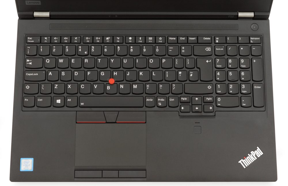 Lenovo ThinkPad P52 review - workstation with brand new hardware and ...