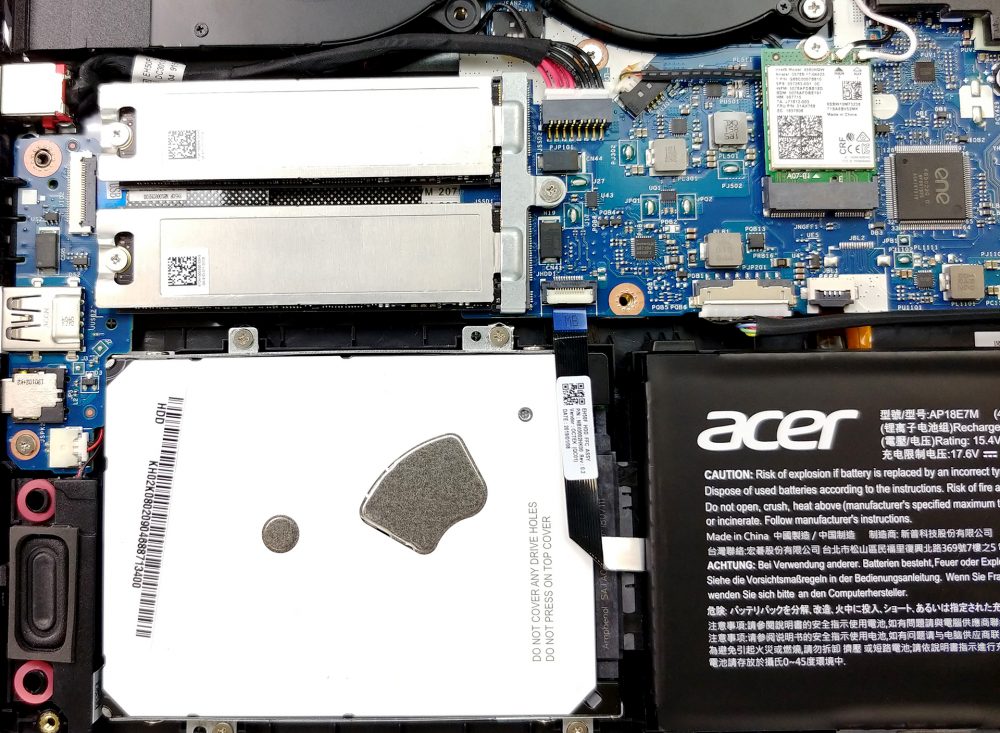Inside Acer Nitro 5 (AN515-54) - disassembly and upgrade options ...