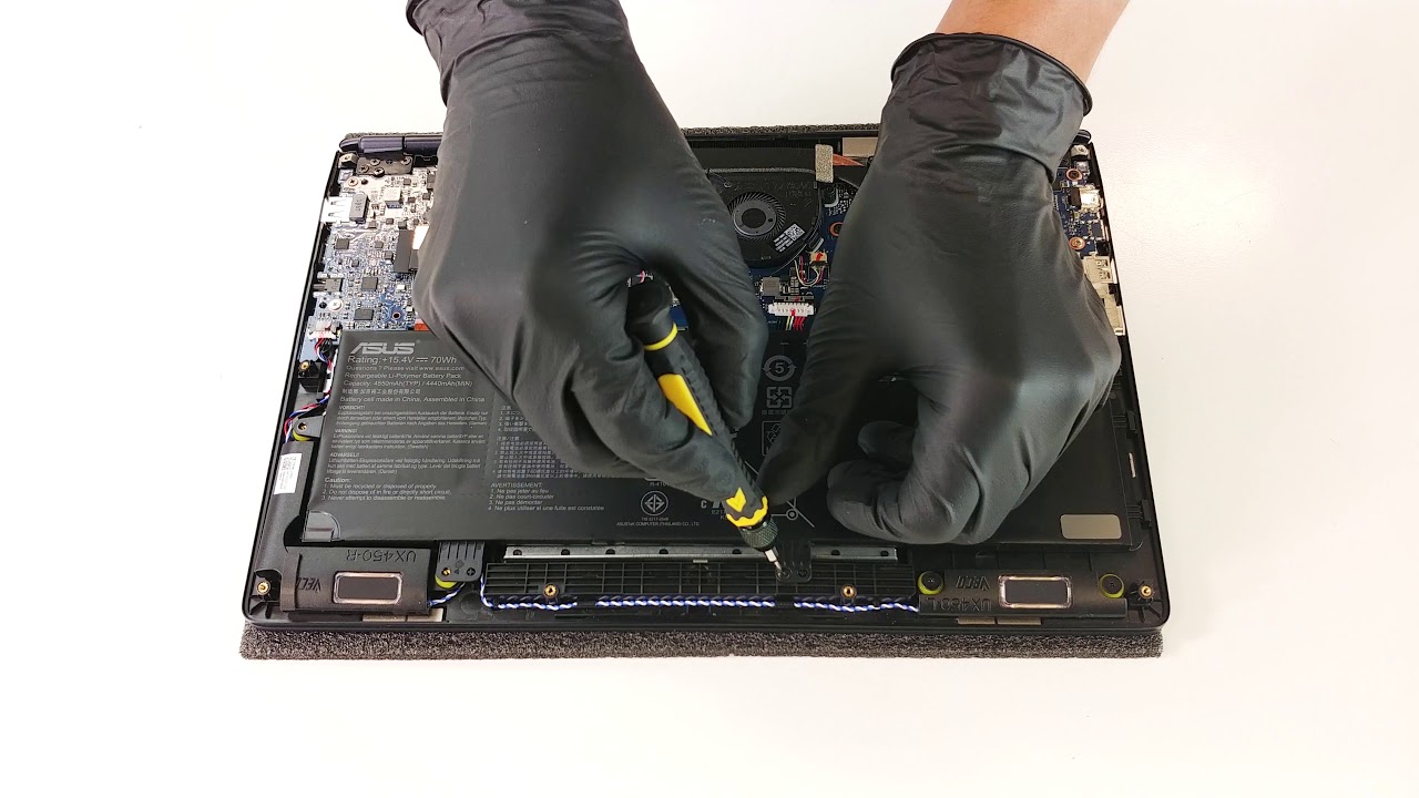 Inside ASUS ZenBook Pro 14 UX480 - disassembly and upgrade options ...