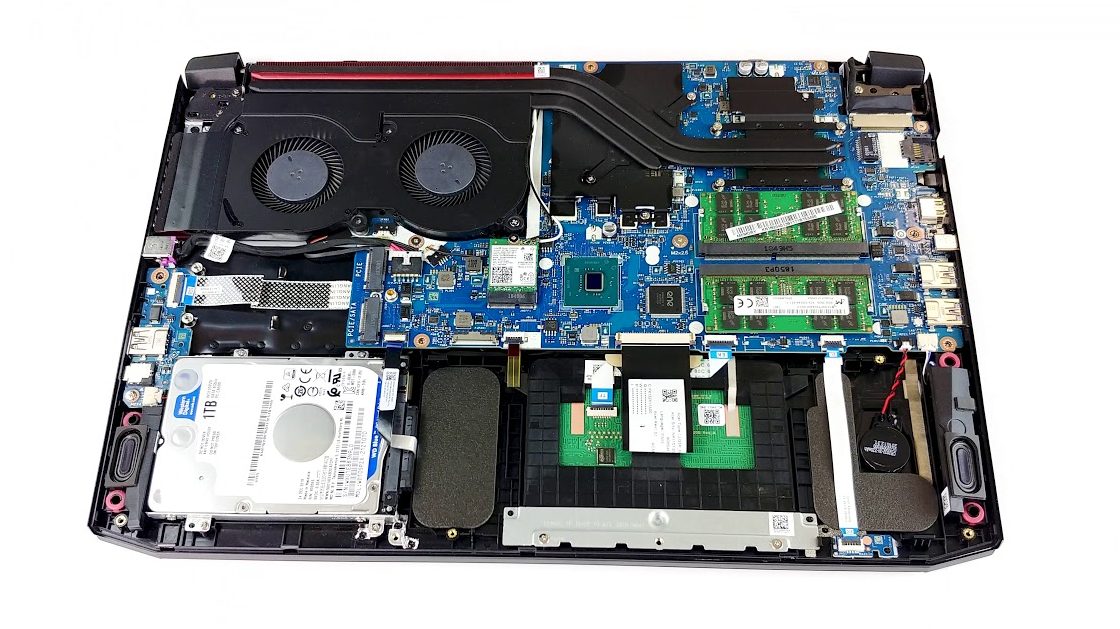 Inside Acer Nitro 7 (AN715-51) - disassembly and upgrade options ...