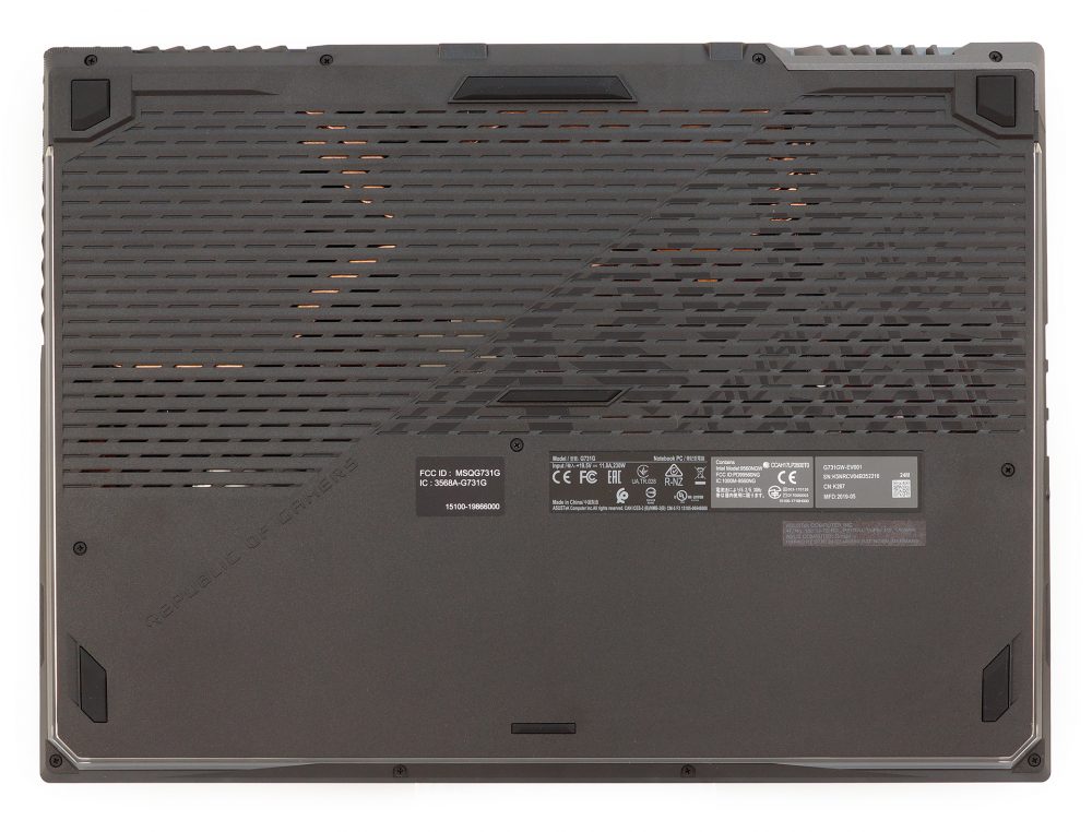 ASUS ROG Strix G731 review - a feature-packed light bearer ...