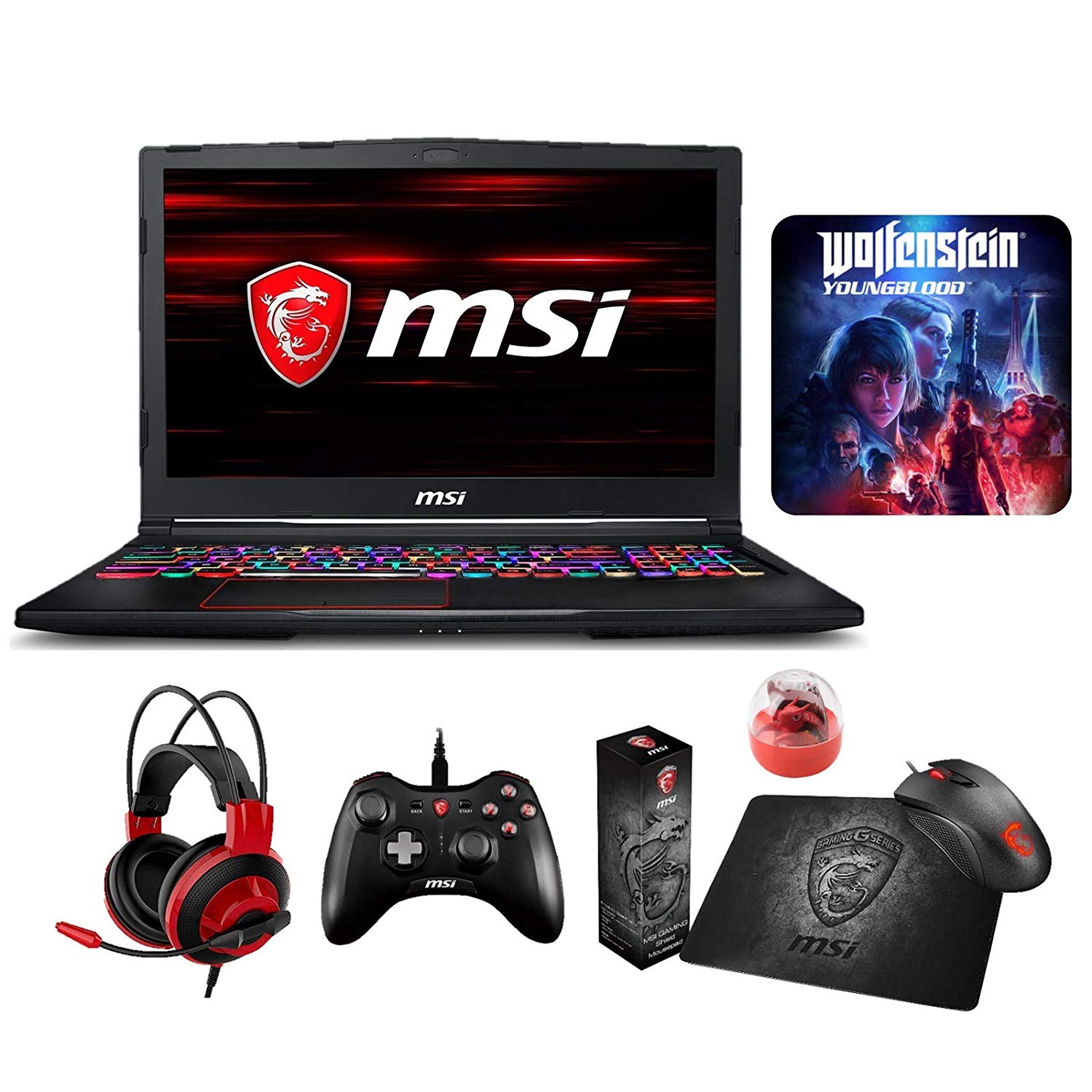 MSI GE63 Raider RGB - i7-9750H · RTX 2080 · 15.6”, Full HD (1920 x 1080 ...