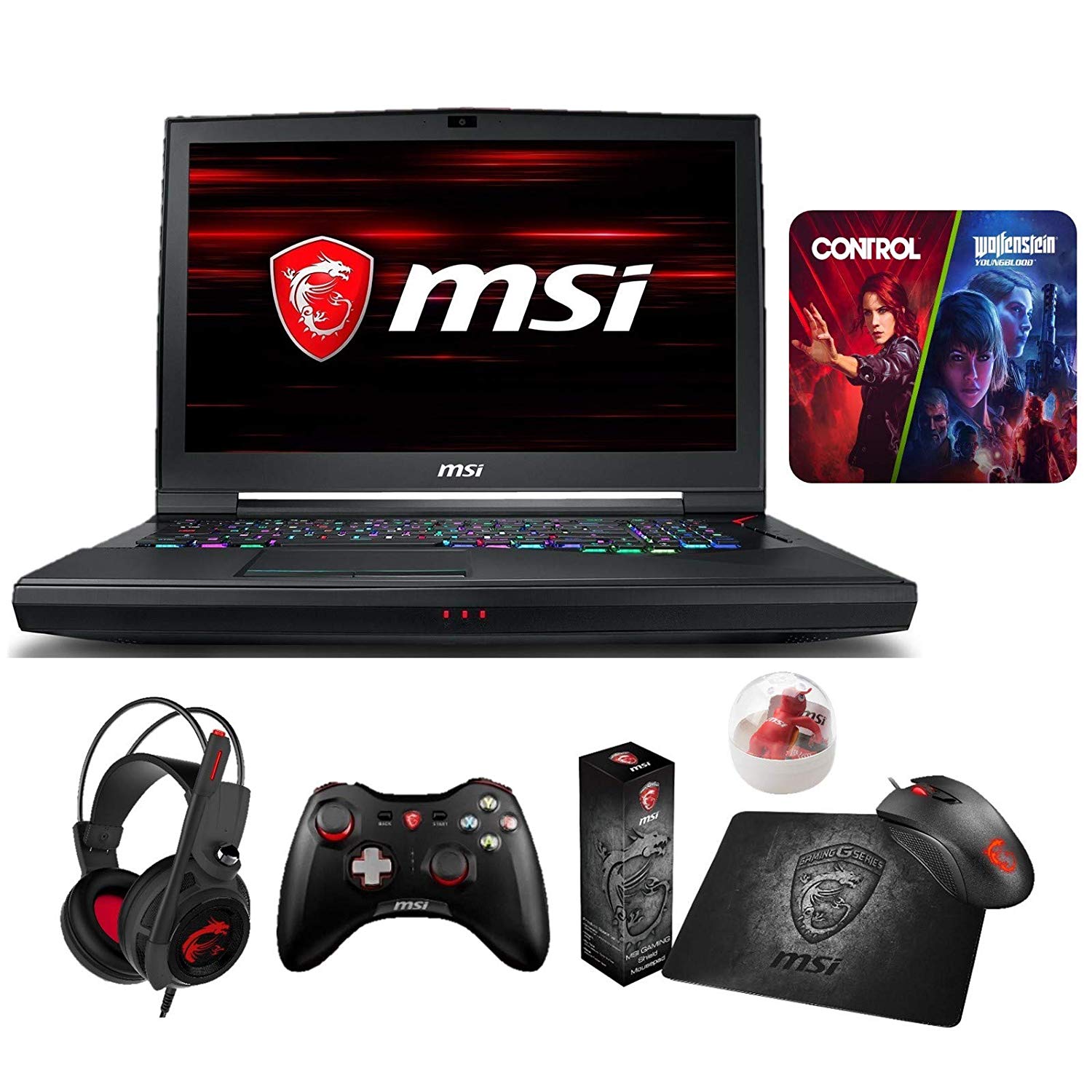 MSI GT75 Titan - i9-9980HK · RTX 2080 · 17.3”, 4K UHD (3840 x 2160 ...