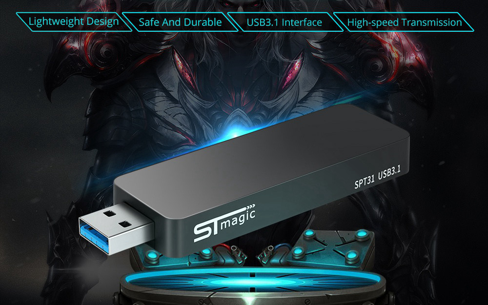 External SSD in the form of a flash drive? STmagic SPT31 makes it ...