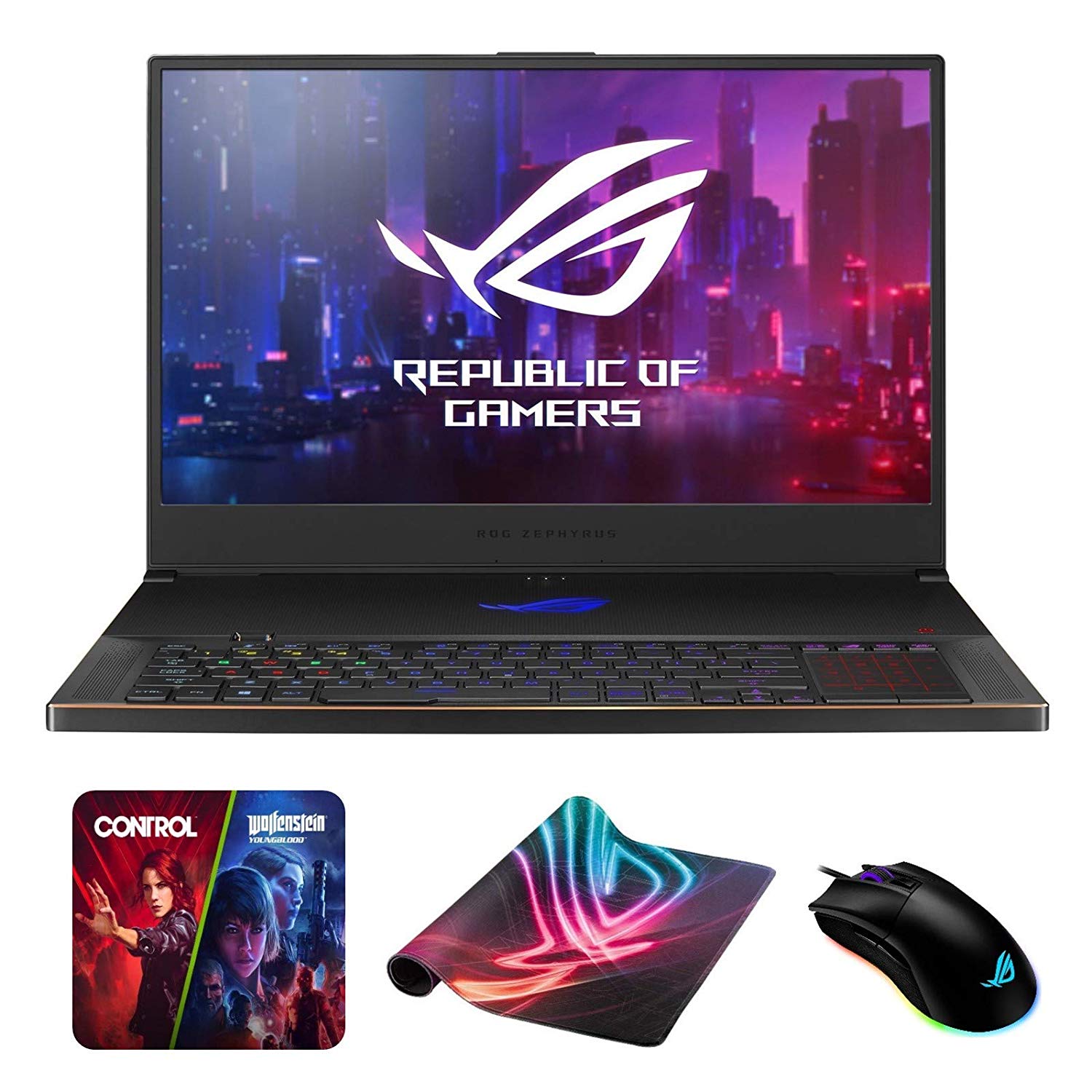 ASUS ROG Zephyrus S GX701 - i7-9750H · RTX 2080 Max-Q · 17.3”, Full HD ...