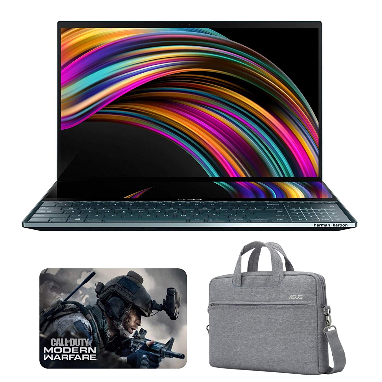 ASUS ZenBook Pro Duo UX581 - i7-9750H · RTX 2060 · 15.6”, 4K UHD (3840 ...