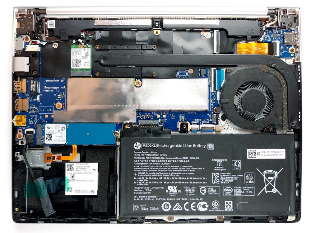 Inside HP ProBook 430 G6 - disassembly and upgrade options ...