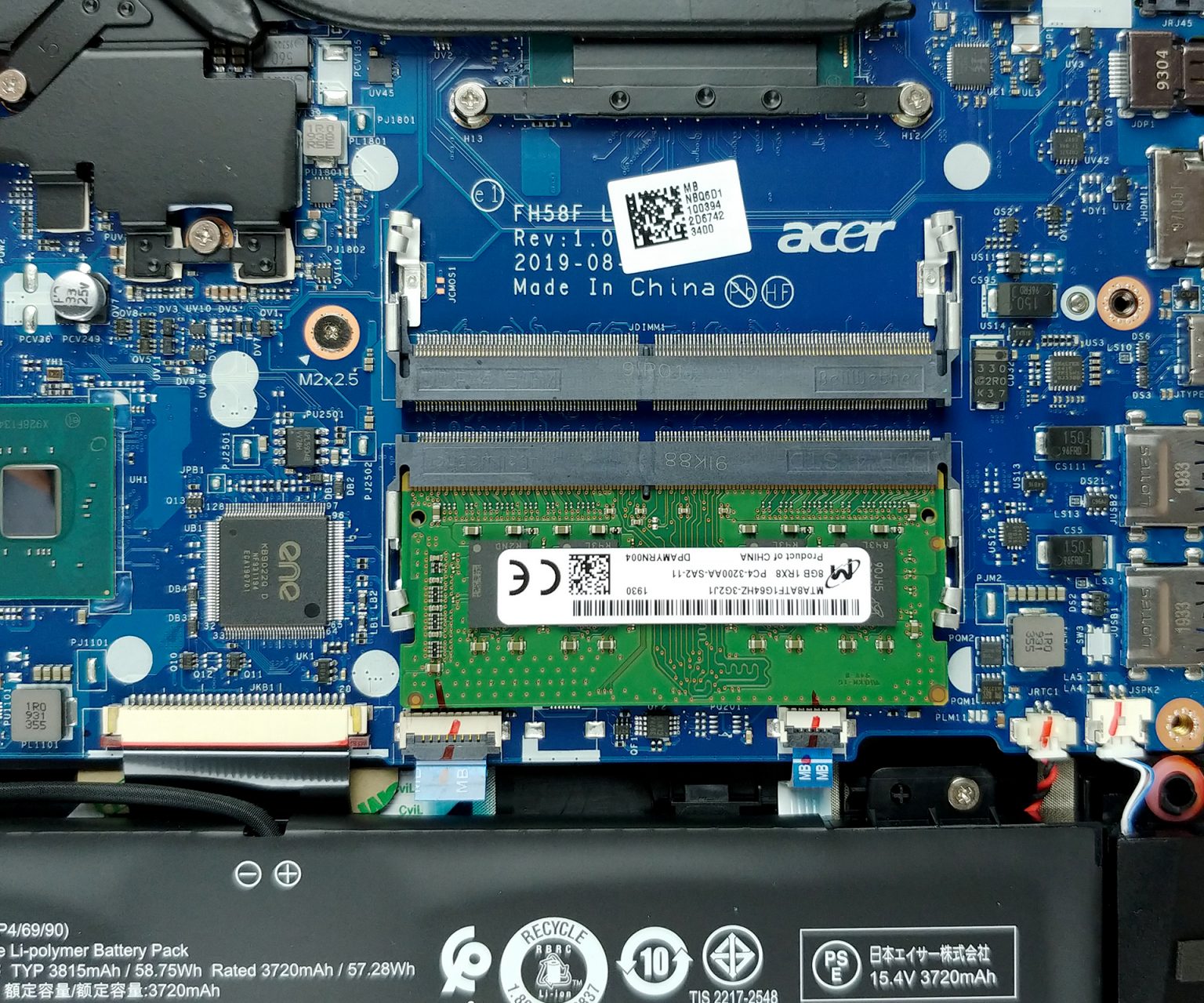 Inside Acer Predator Triton 300 (PT315-51) - disassembly and upgrade ...