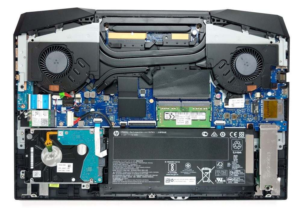 Inside HP Pavilion Gaming 15 2019 - disassembly and upgrade options ...