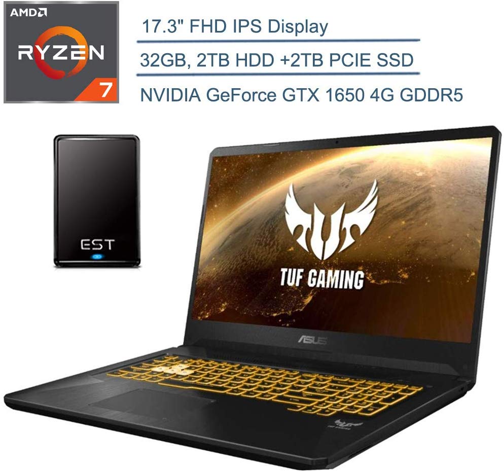 ASUS TUF Gaming FX705 - Ryzen 7 3750H · GTX 1650 · 17.3”, Full HD (1920 ...