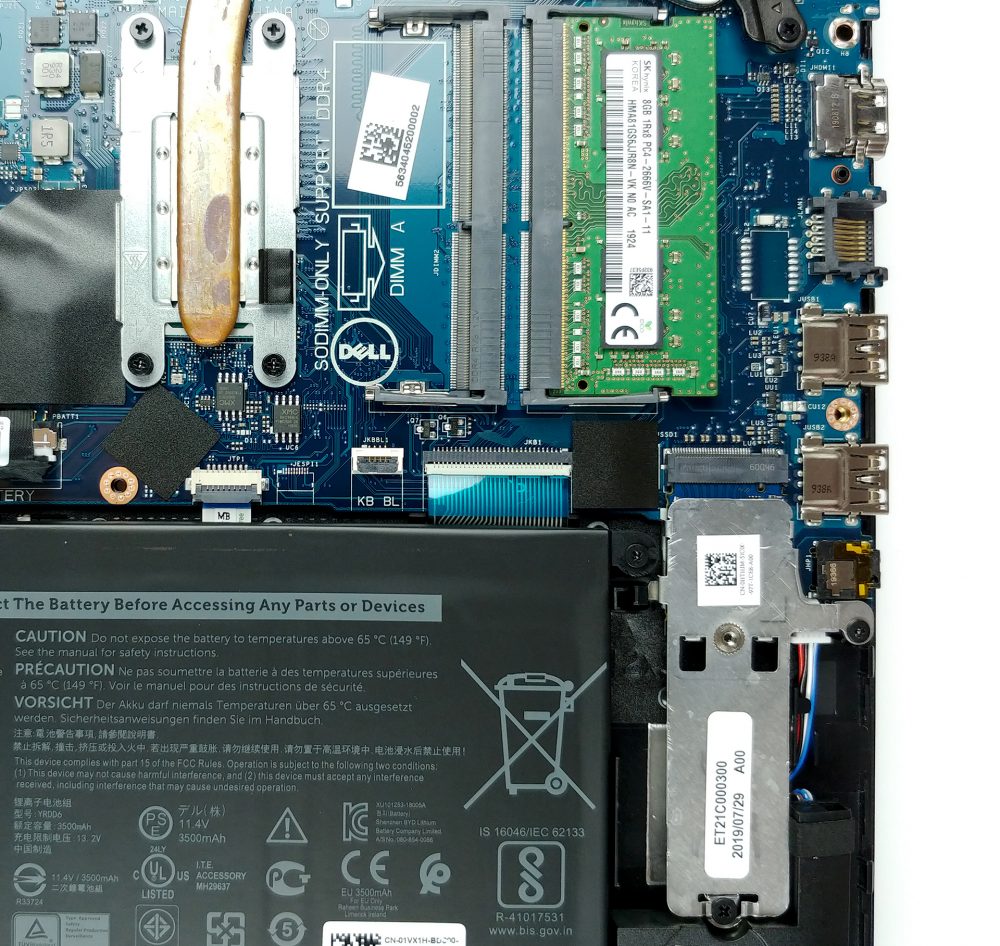 Inside Dell Inspiron 17 3793 - disassembly and upgrade options ...