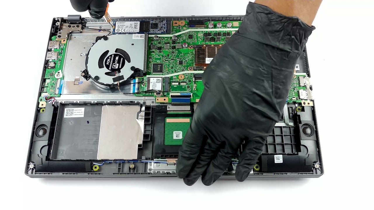 Inside ASUS X509 - disassembly and upgrade options | LaptopMedia.com