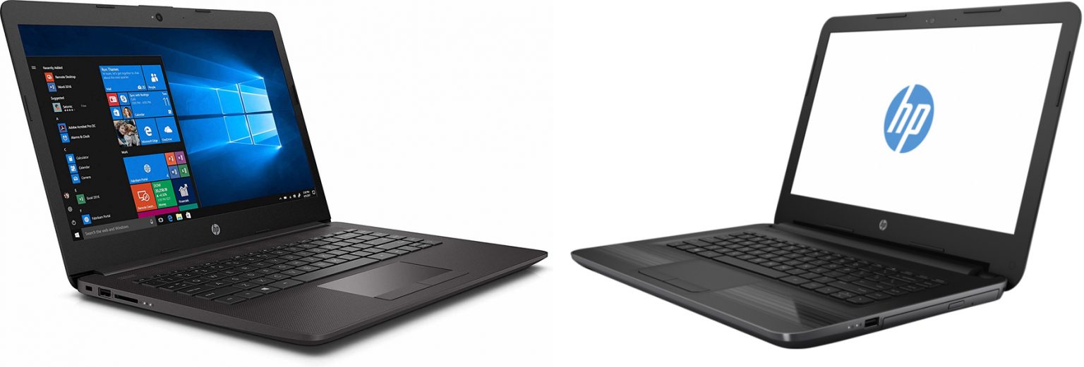 HP 240 G7 vs HP 240 G6 (2018) - the dark-themed G7 looks so good ...