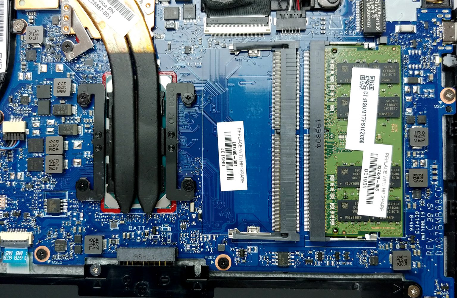 Inside HP Pavilion 15 (15-cs3000) - disassembly and upgrade options ...