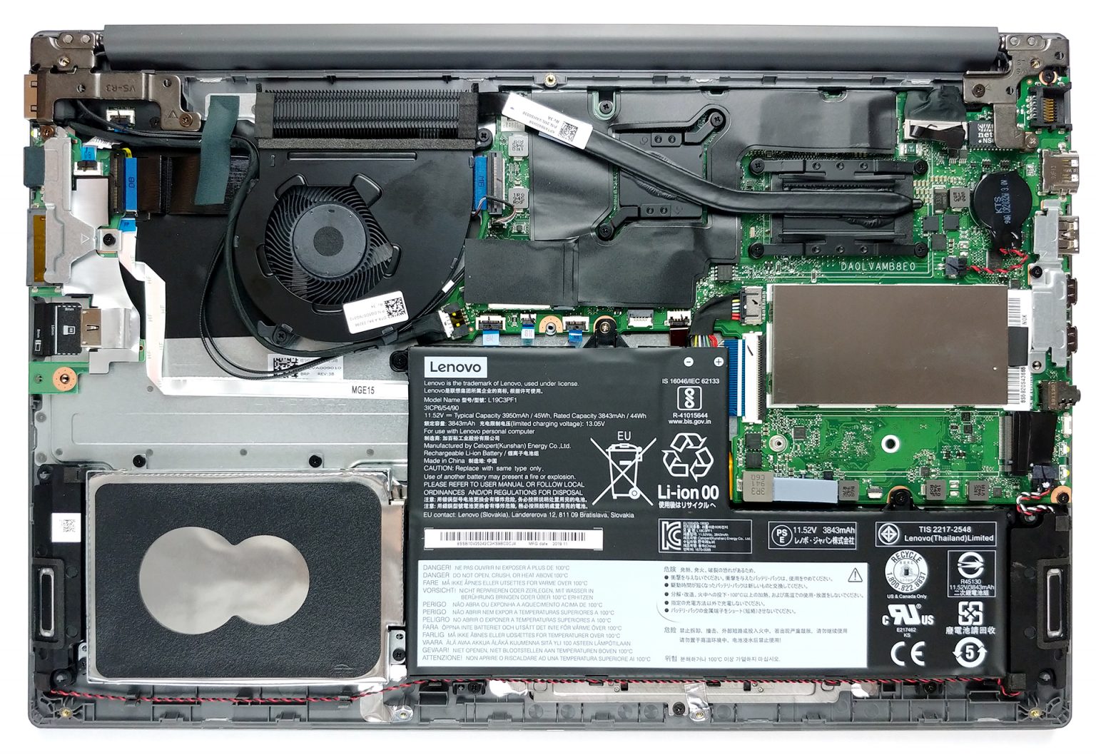 Inside Lenovo ThinkBook 15 - disassembly and upgrade options ...