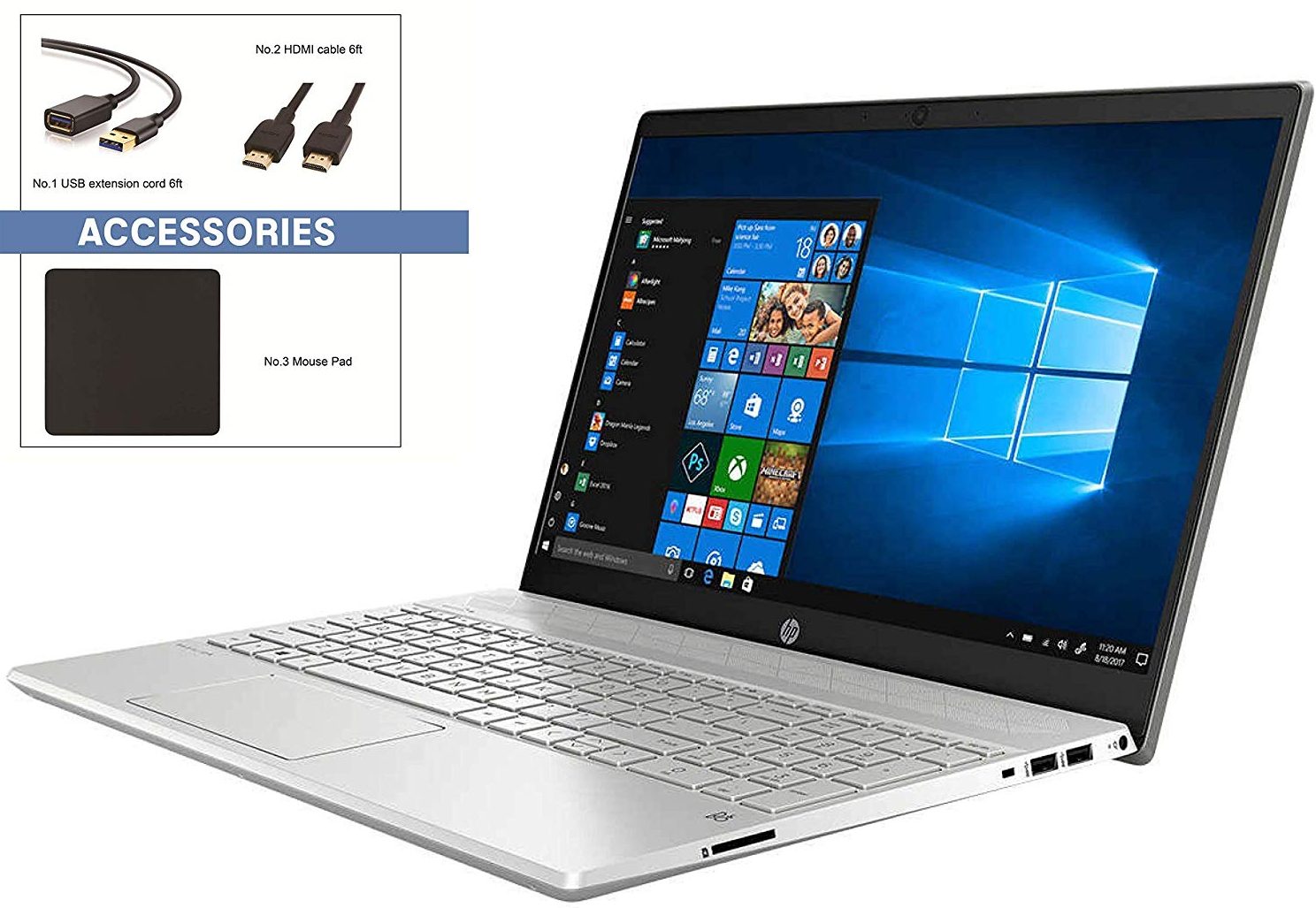 HP Pavilion 15 (15-cs3) - i7-1065G7 · Iris Plus Graphics G7 · 15.6 ...