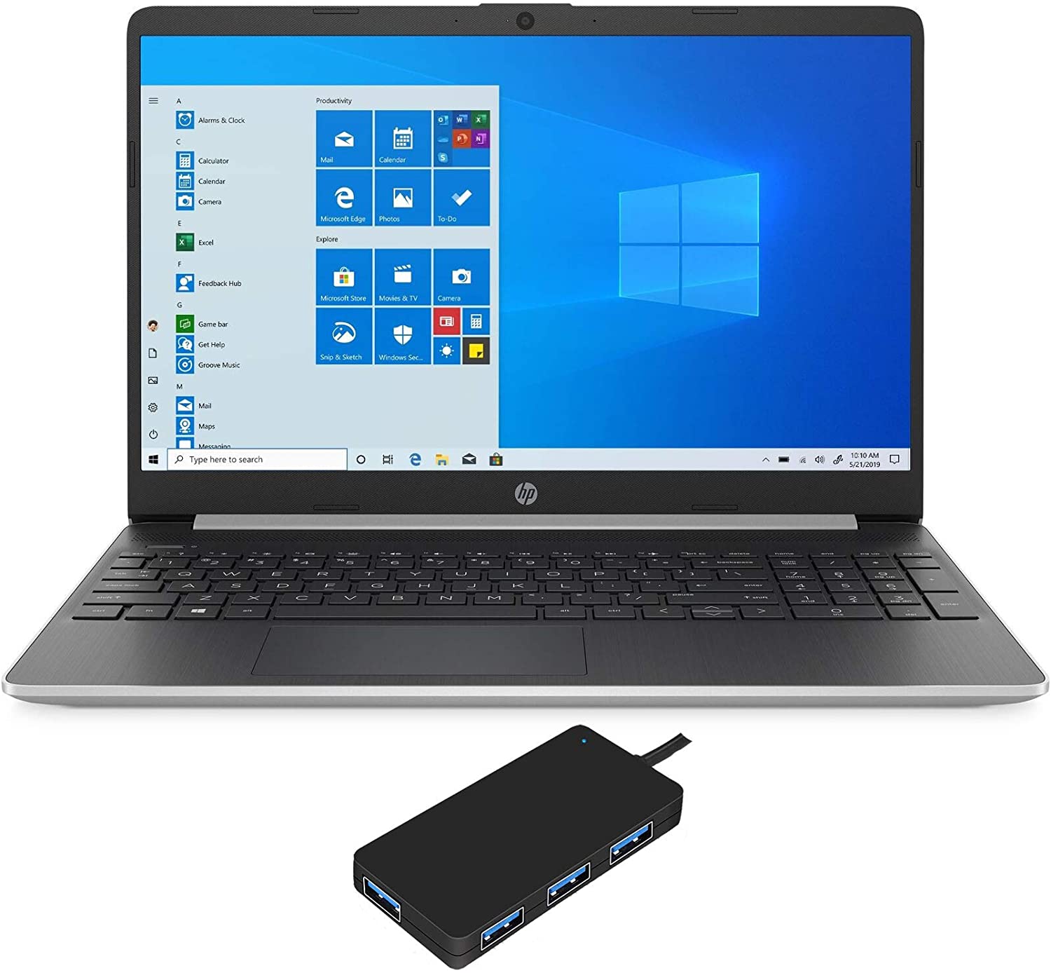 HP 15 - Ryzen 7 3700U · AMD Radeon RX Vega 10 · 15.6”, HD (1366 x 768 ...