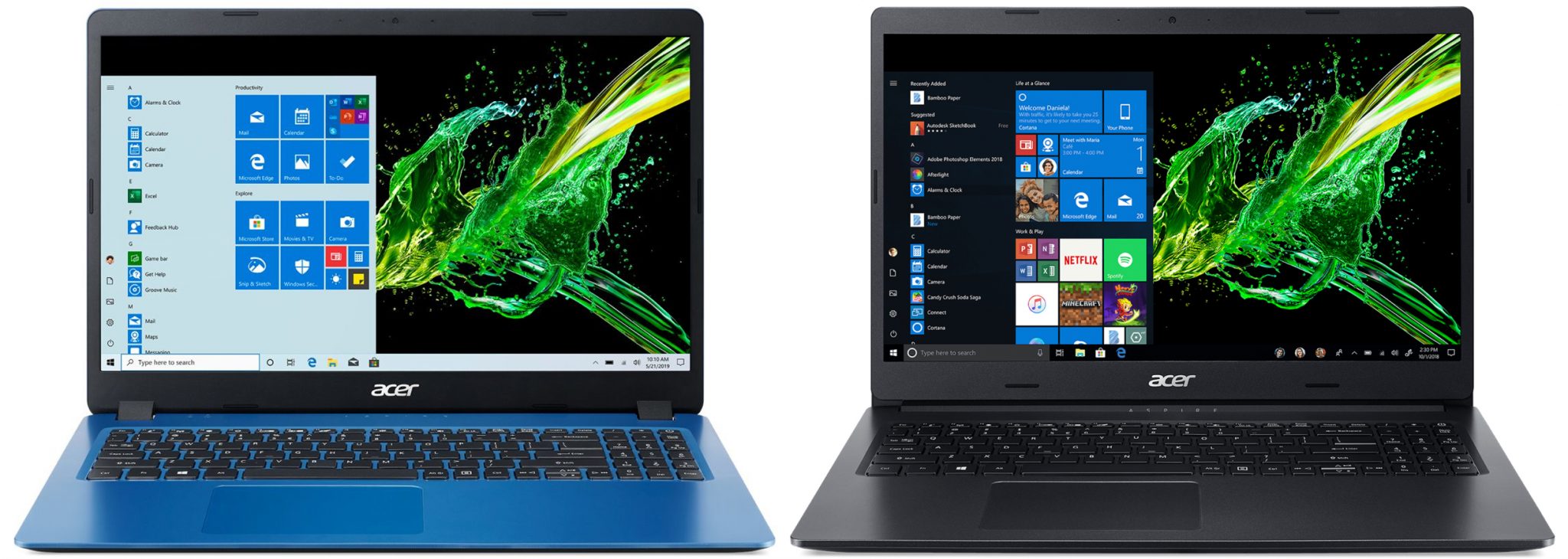 Acer Aspire 3 (A315-56) vs Acer Aspire 3 (A315-55G) - a 10th gen CPU upgrade while the rest is ...