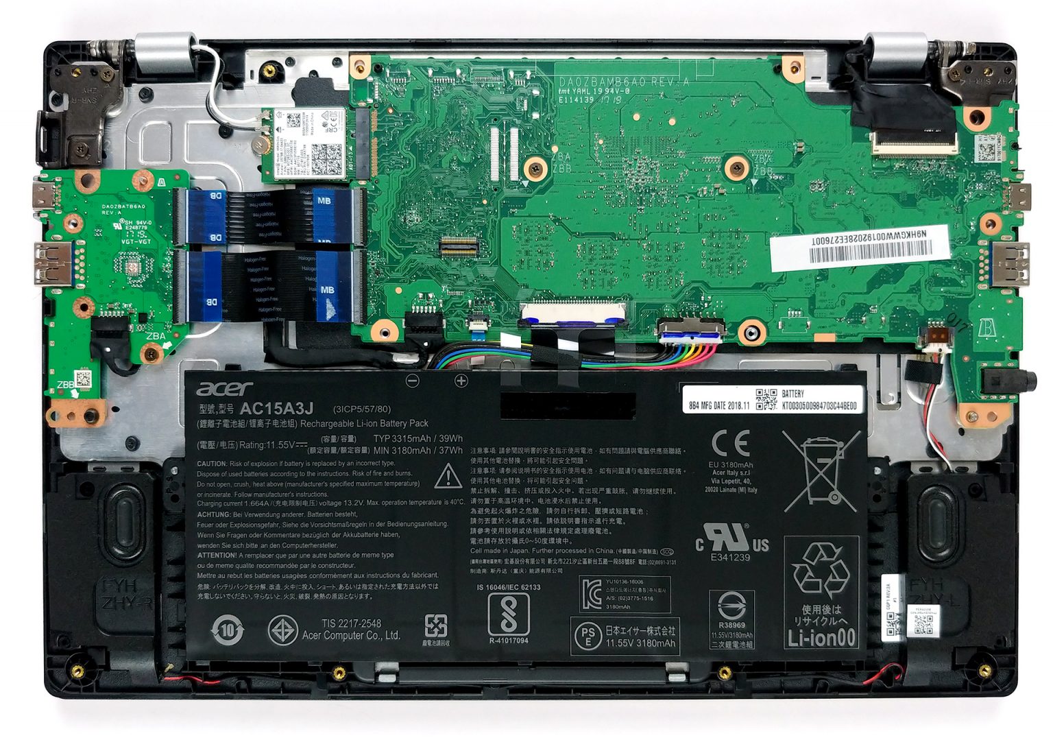 Inside Acer Chromebook 311 (CB311-9H) - disassembly and upgrade options ...
