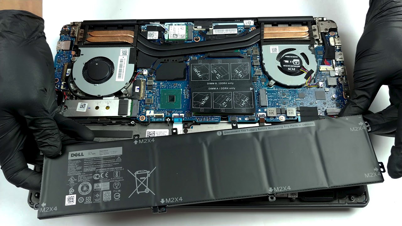 Inside Dell Inspiron 15 7590 - disassembly and upgrade options ...