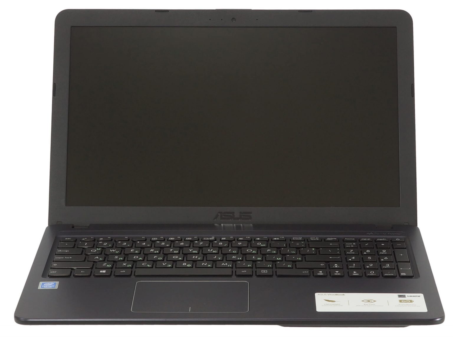 ASUS X543 review - very efficient hardware inside of an old chassis ...