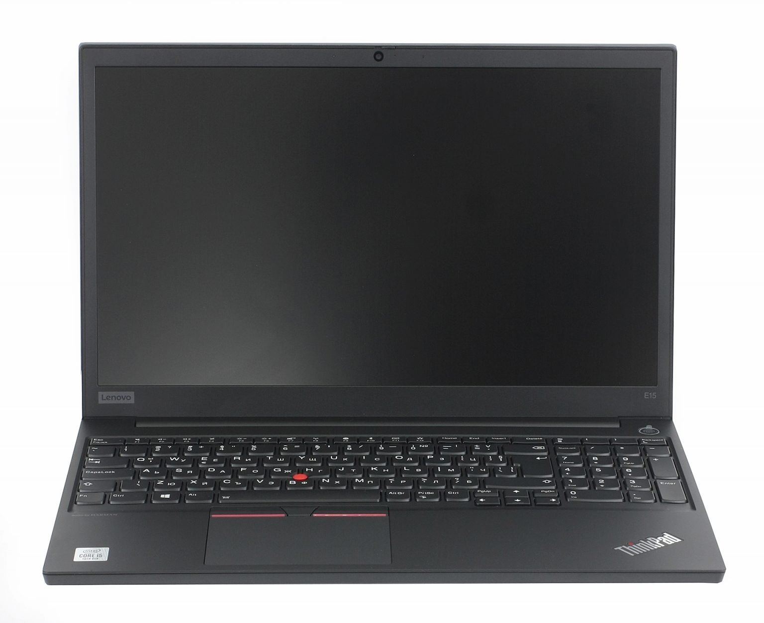 Lenovo ThinkPad E15 review - a typical industrial package for the ...