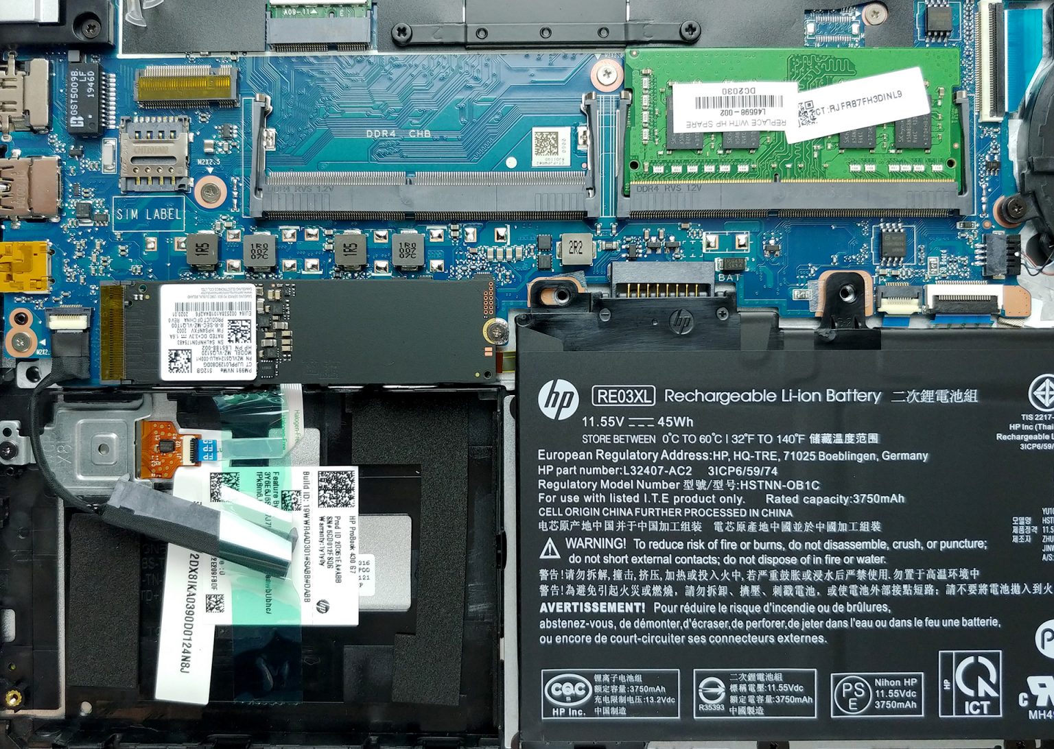 Inside HP ProBook 430 G7 - disassembly and upgrade options | LaptopMedia 日本