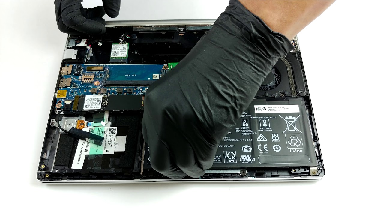 Inside HP ProBook 430 G7 - disassembly and upgrade options ...
